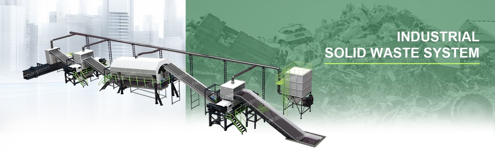 Industrial Shredder | Industrial Waste Recycling | RDF System